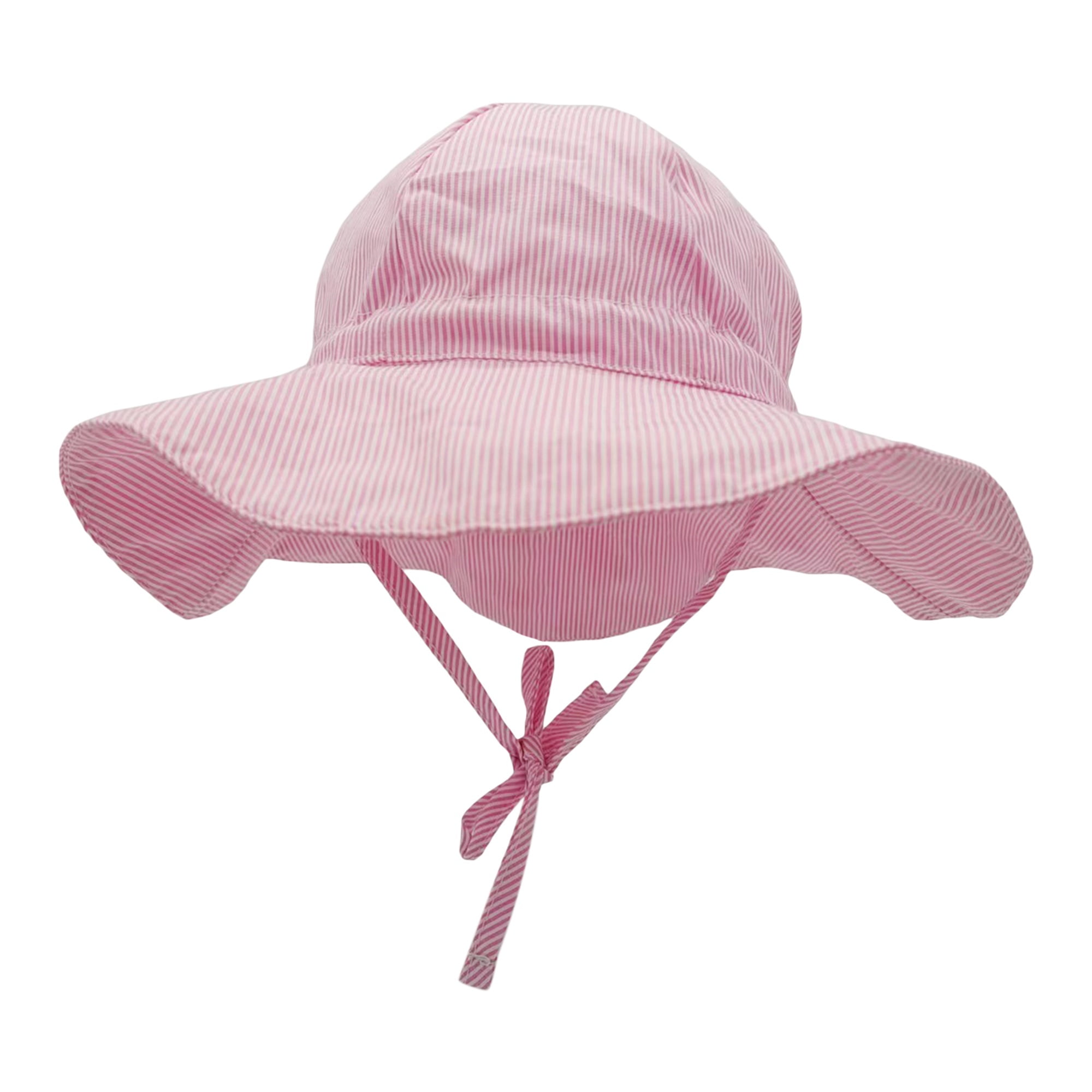 Loliuicca Kids Bucket Hat, Wide Brim Striped Sun Hat Adjustable Beach ...