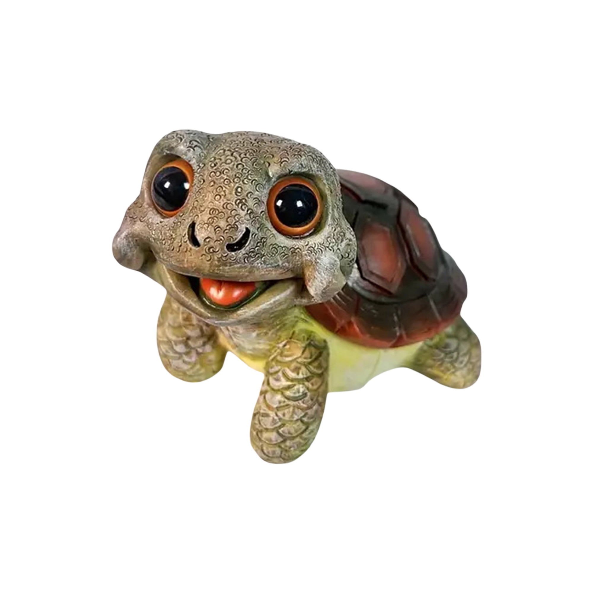 Loliuicca Sea Turtle Figurines Cute Tortoise Statues Desktop ...