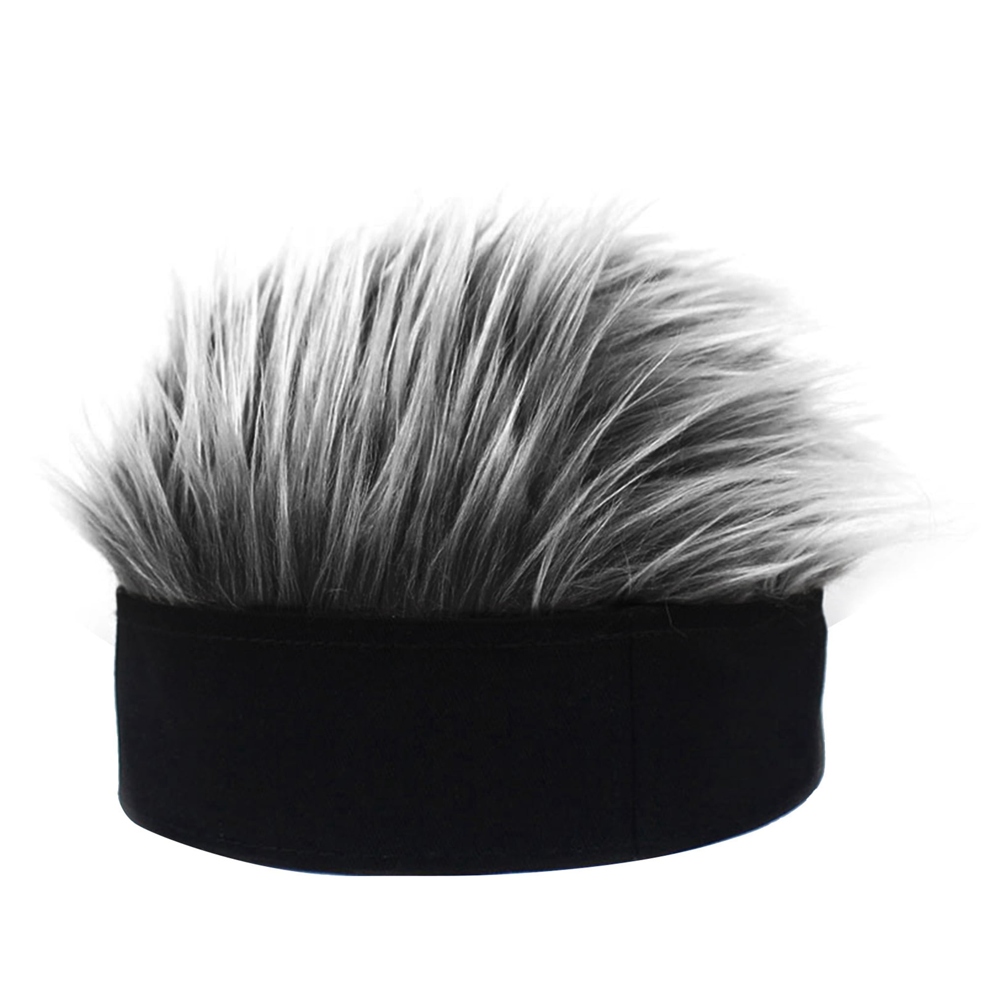 Loliuicca Women Men Spiked Hair Hat Novelty Funny Brimless Hats ...