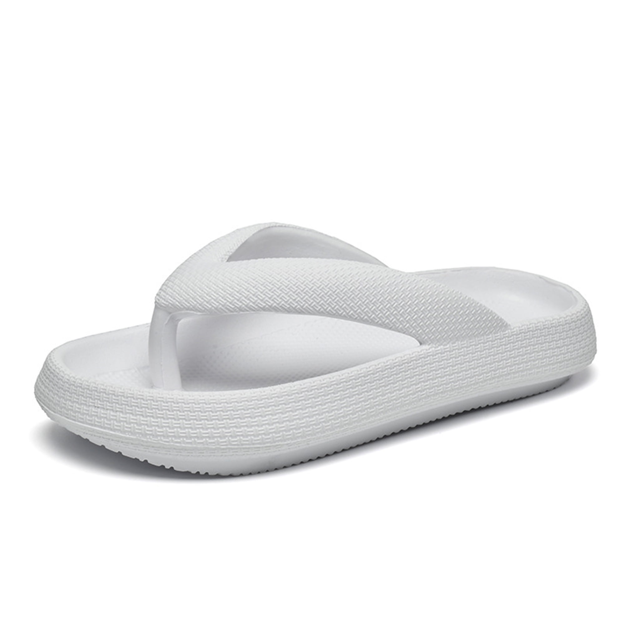 Loliuicca Women's Platform Flip Flops Casual Beach Slides Thong ...