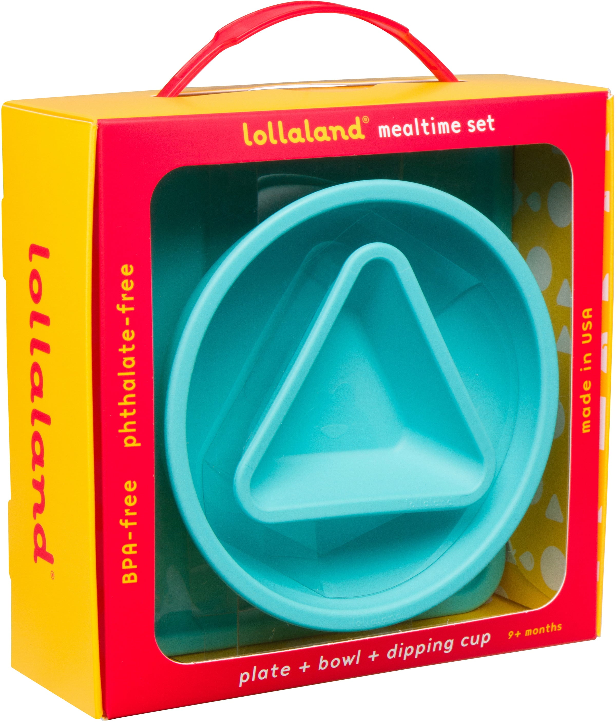 Lollaland Mealtime Set, All Turquoise - Walmart.com