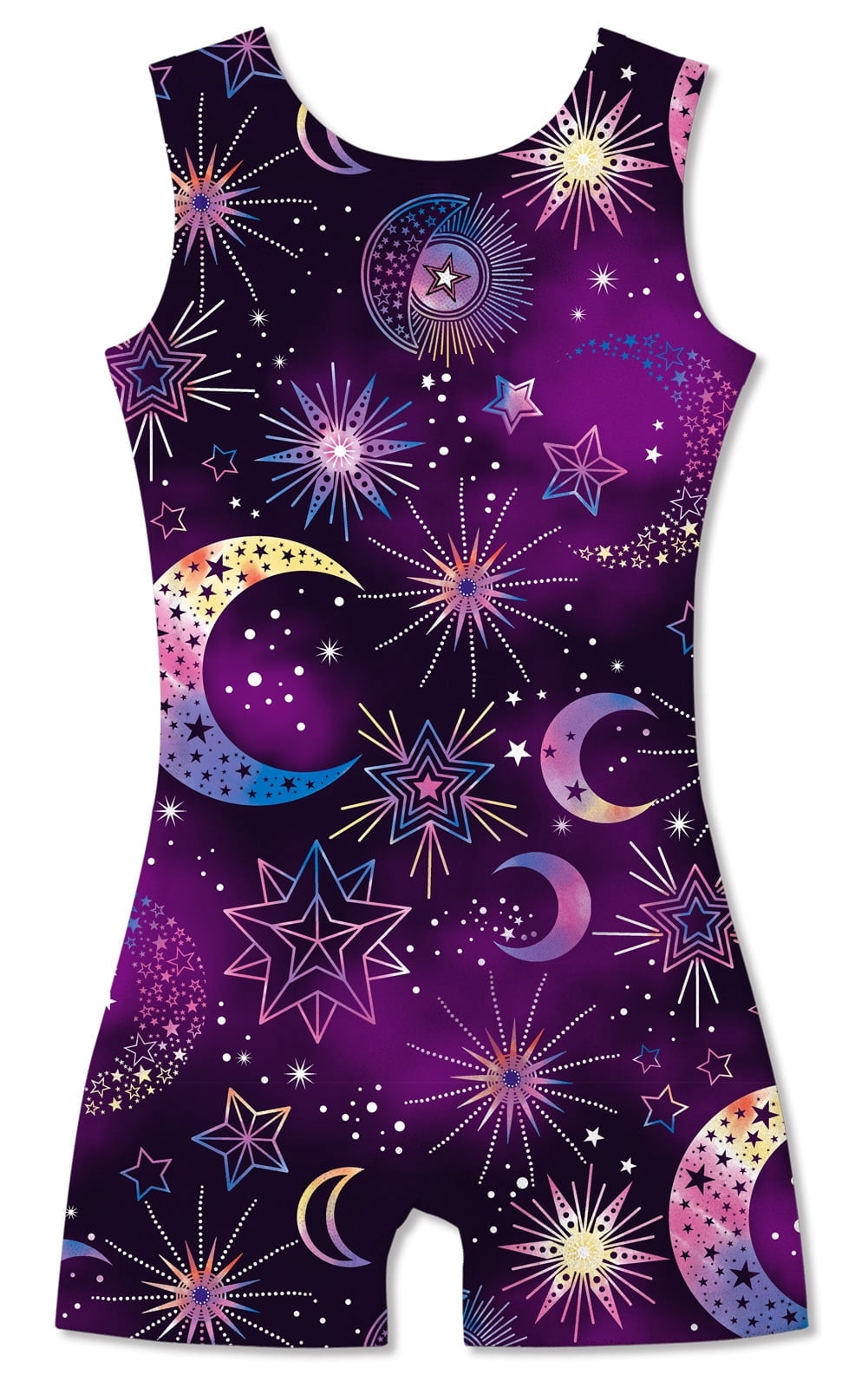 Lollipie Girls Gymnastics Leotards with Shorts Sparkle Dance Unitards ...