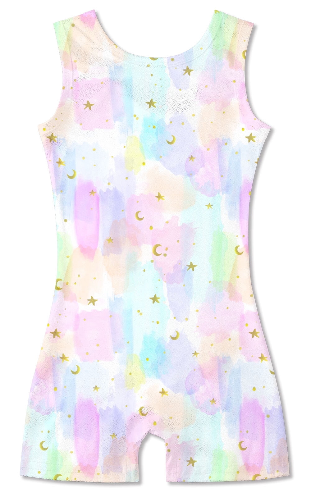 Lollipie Girls Gymnastics Leotards with Shorts Sparkle Dance Unitards ...
