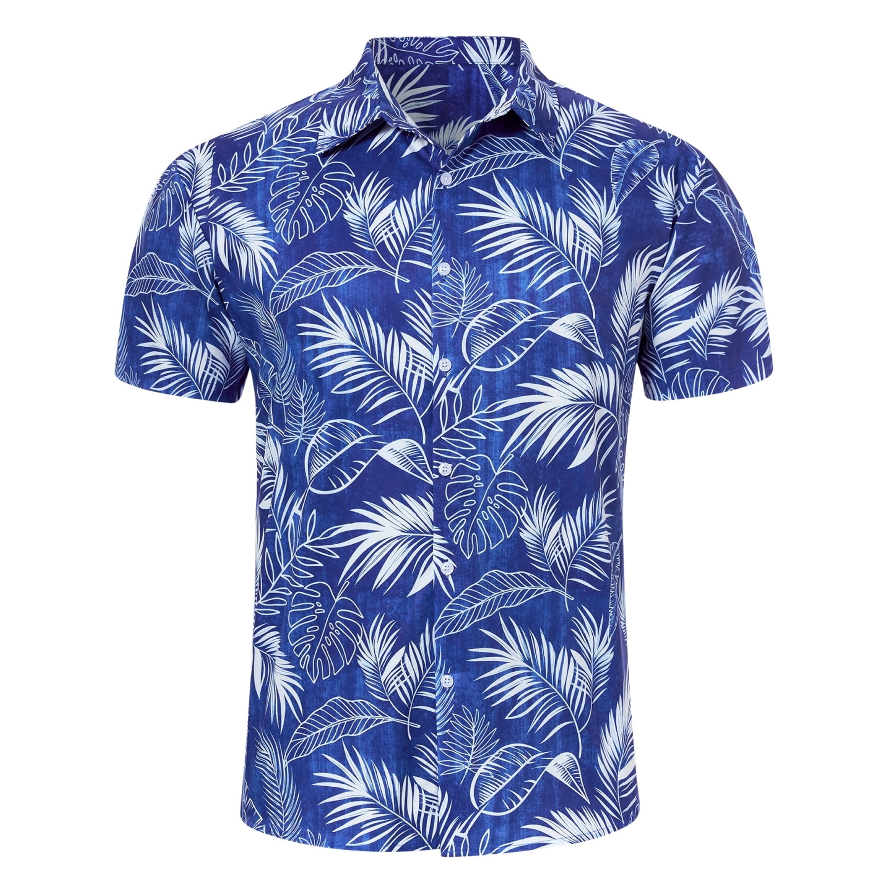 Lollipie Hawaiian Shirt for Men Short Sleeve Button Down Shirt Men ...