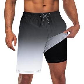 Men's Swim Trunks Quick Dry Bathing Suit Swimming Board Shorts Mesh ...