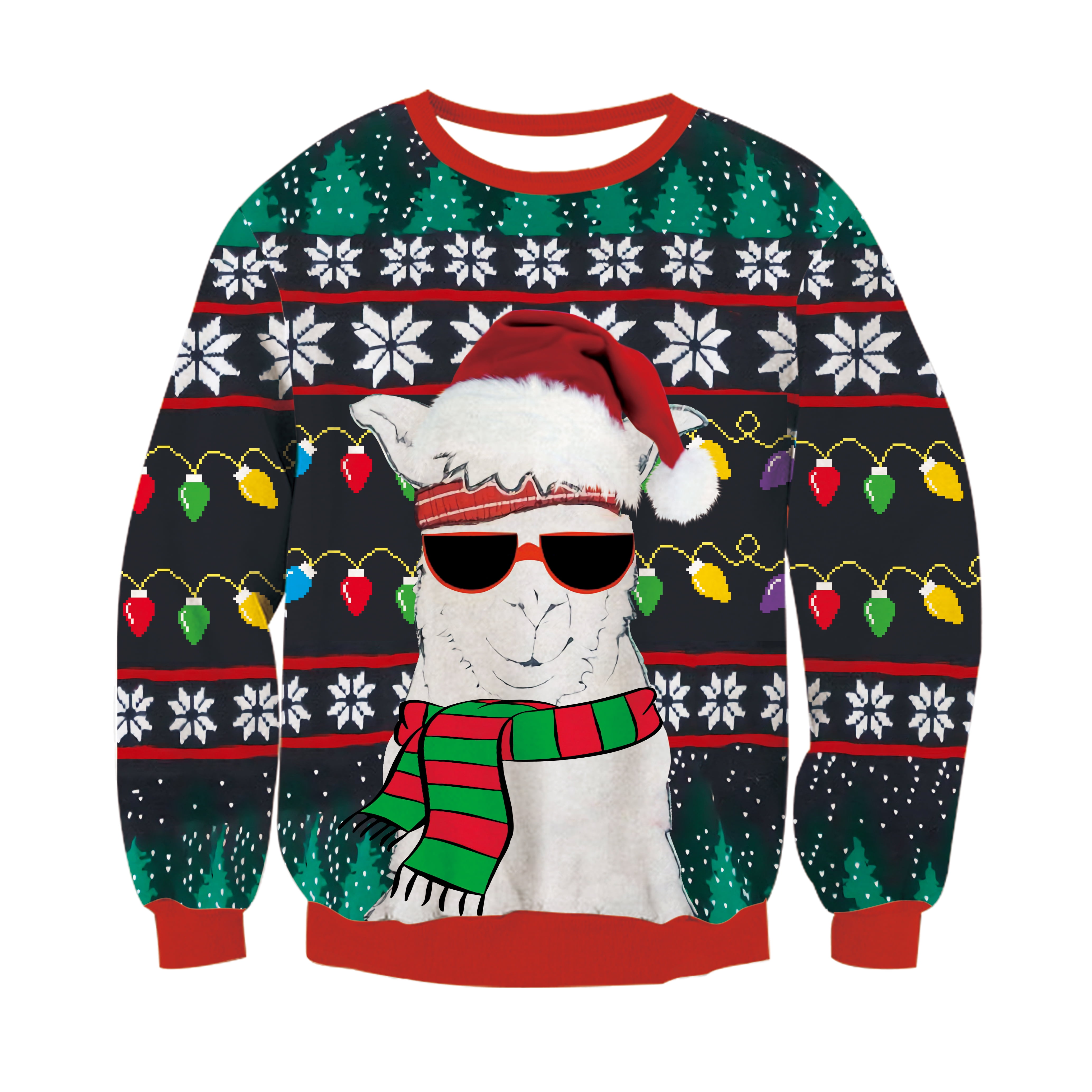 Lollipie Ugly Christmas Sweaters for Men - Colorful and Funny Men's ...