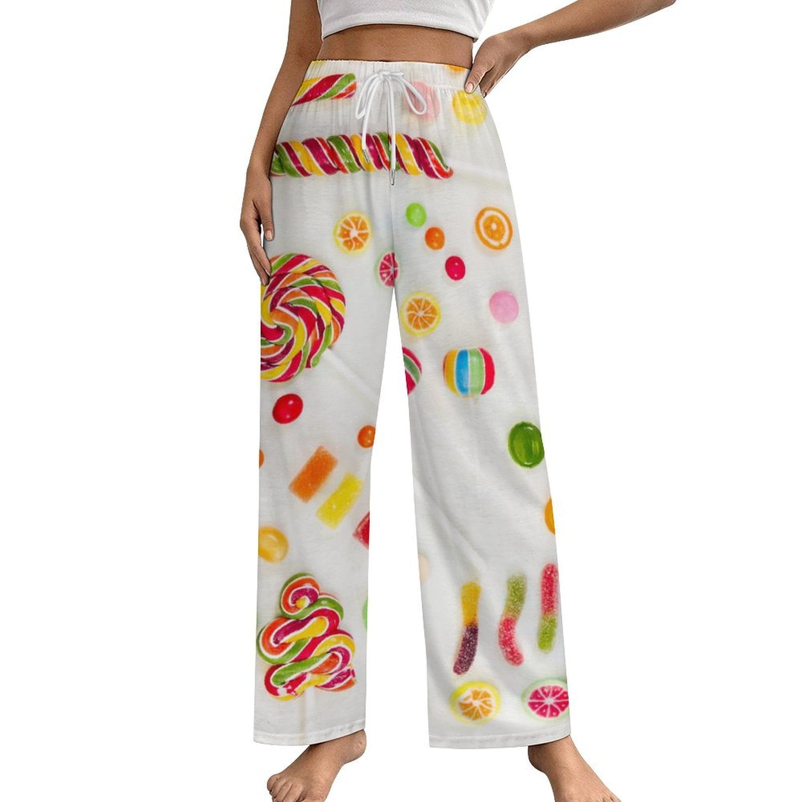 Lollipop Food Candy Women's Pajamas Pajama Pants Women's Sleepwear ...
