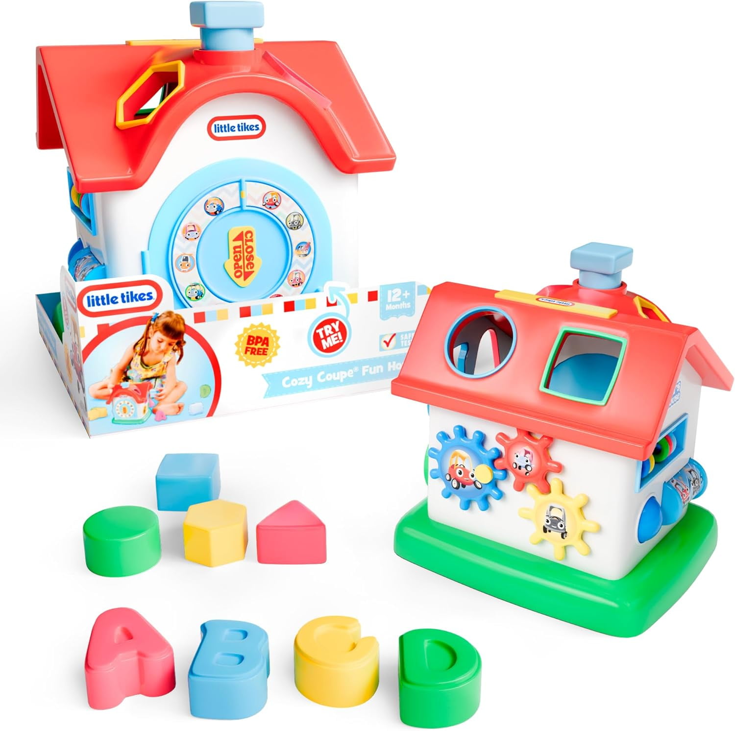 Lollipop Little Tikes Cozy Coupe House Playset – Interactive Tabletop ...