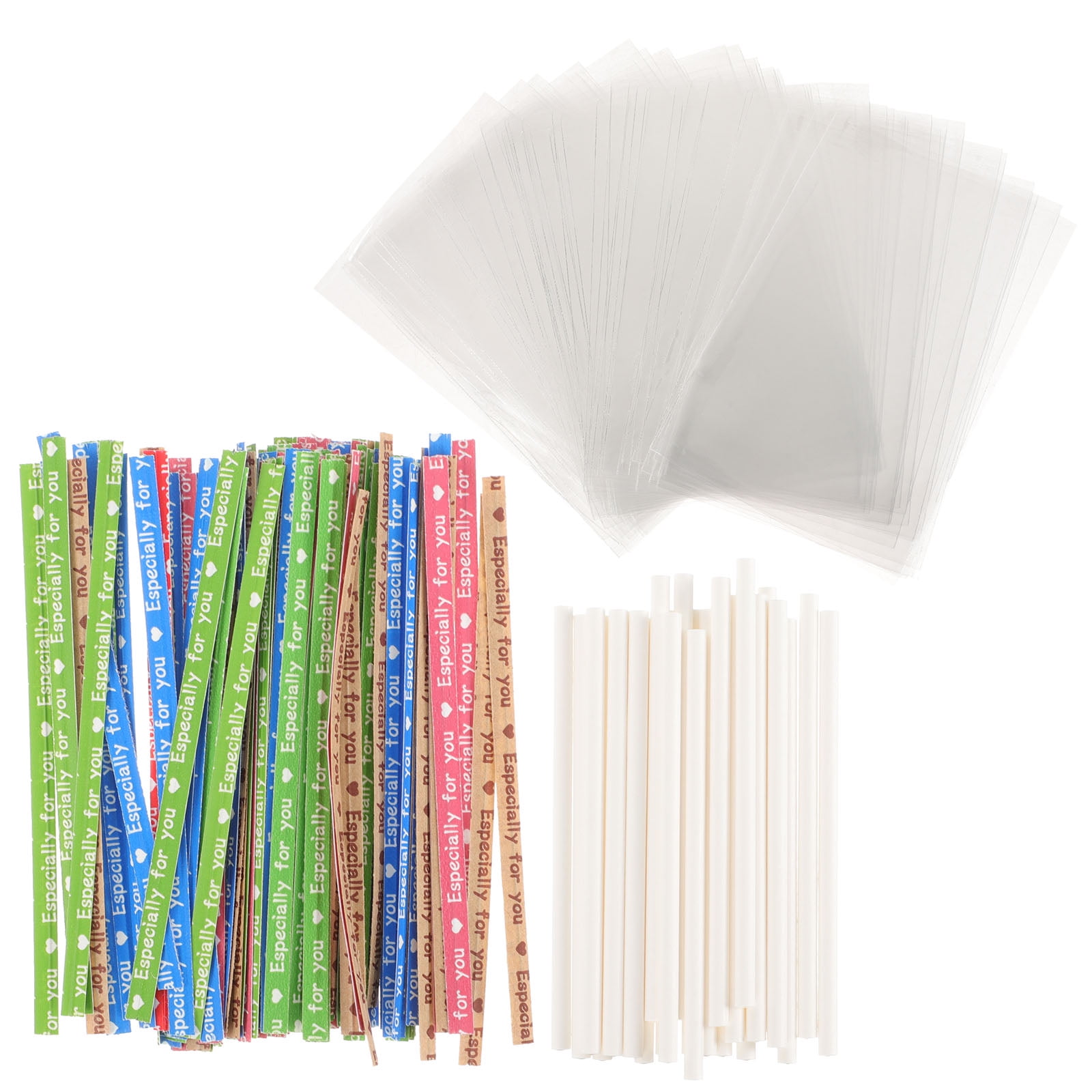 Lollipop Wrapping Bags Stick Ties Small Gift Packaging Child - Walmart.com