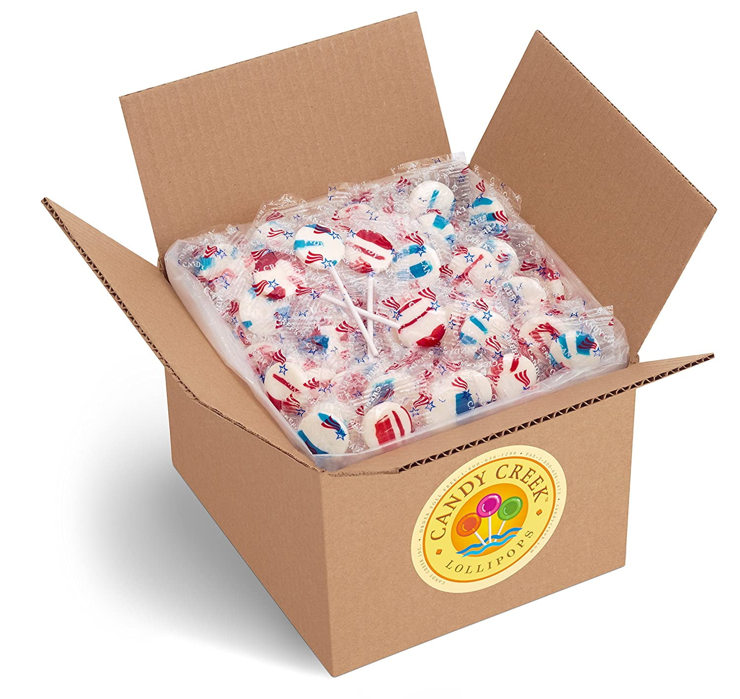 Lollipops, Patriot Pops by Candy Creek, Patriotic Parade Candy, Wild ...