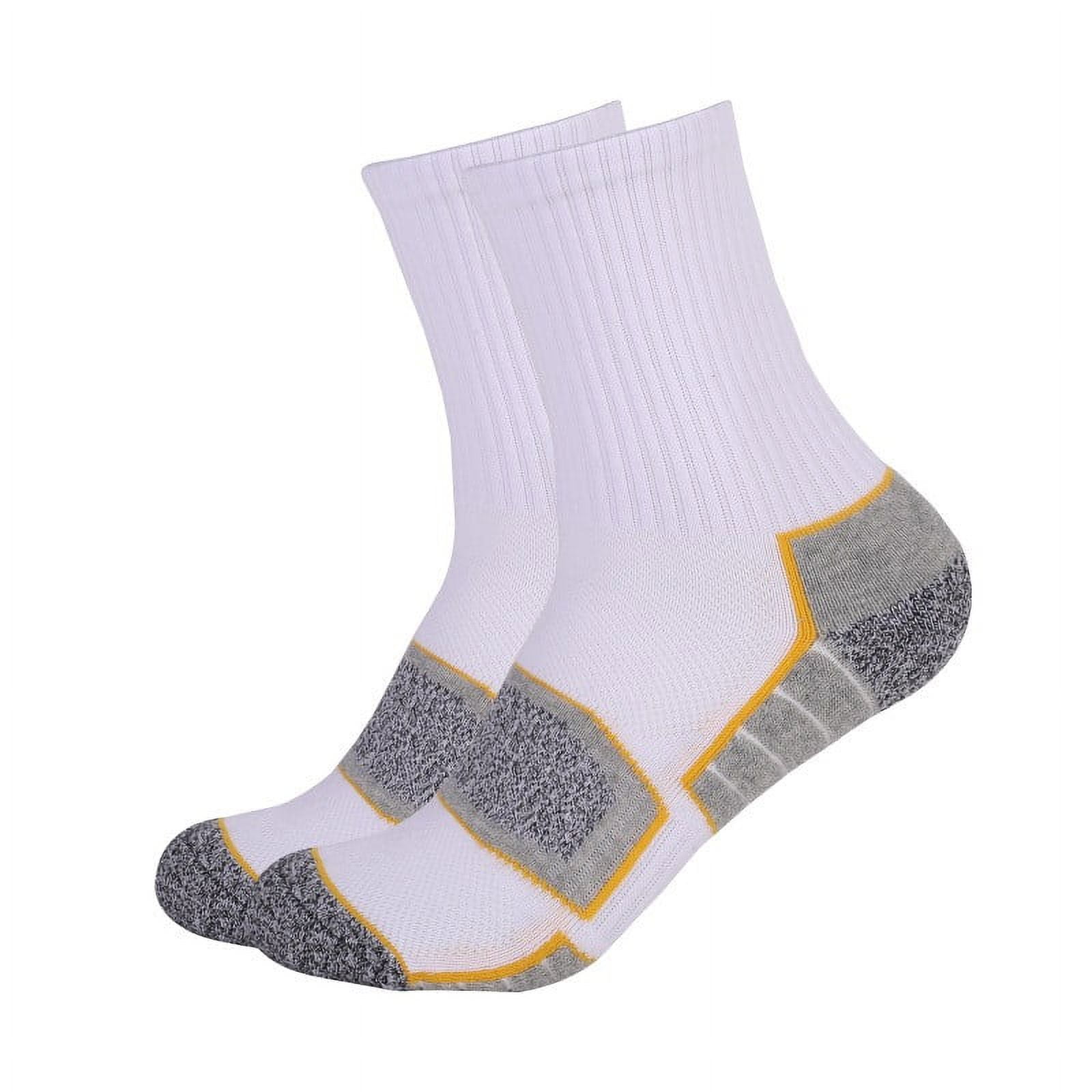 Lolmot Compression Socks for Women and Men Cotton Cushioned Running ...