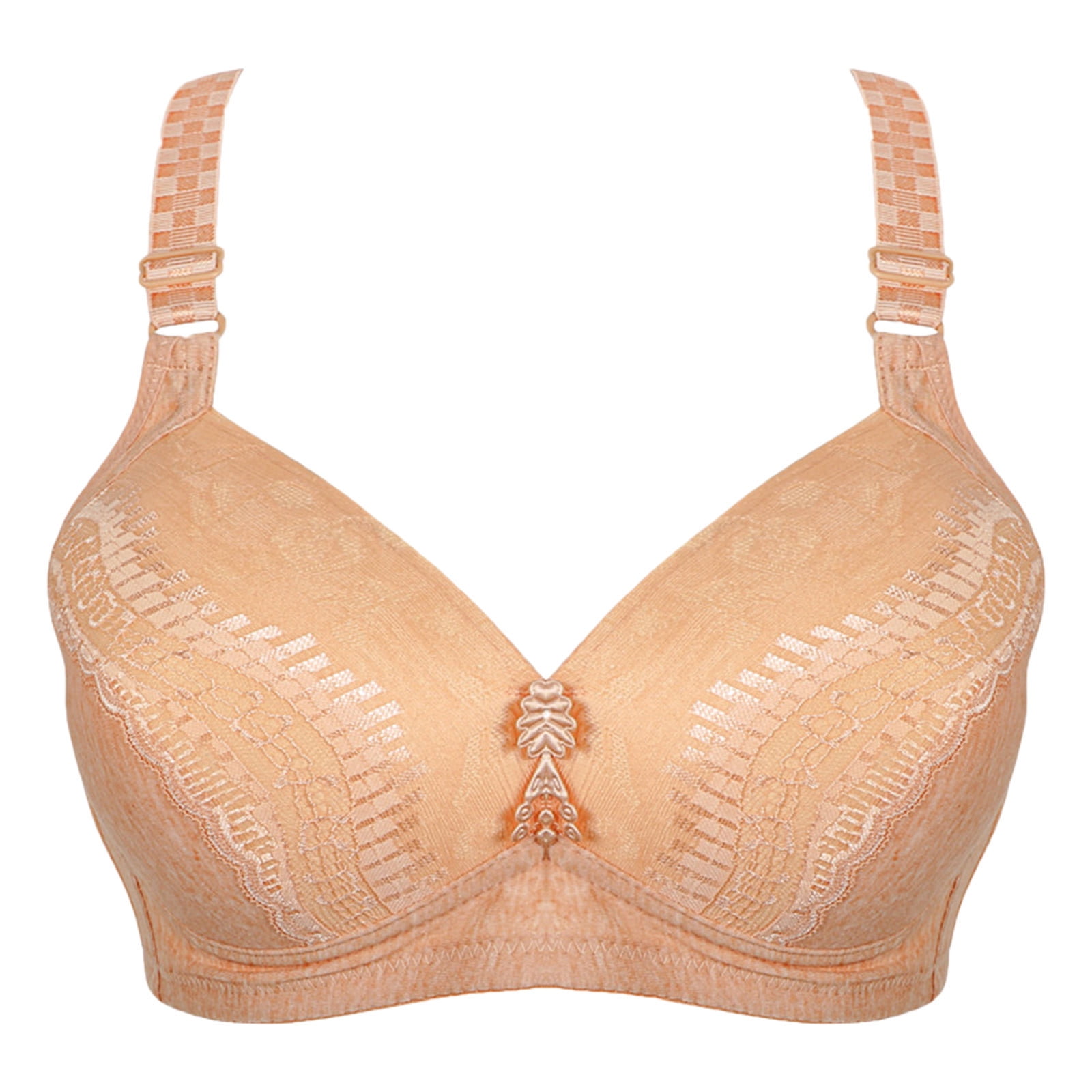 Clearance Under $5.00,Lolmot Cotton Bra for Women Plus Size Unlined ...