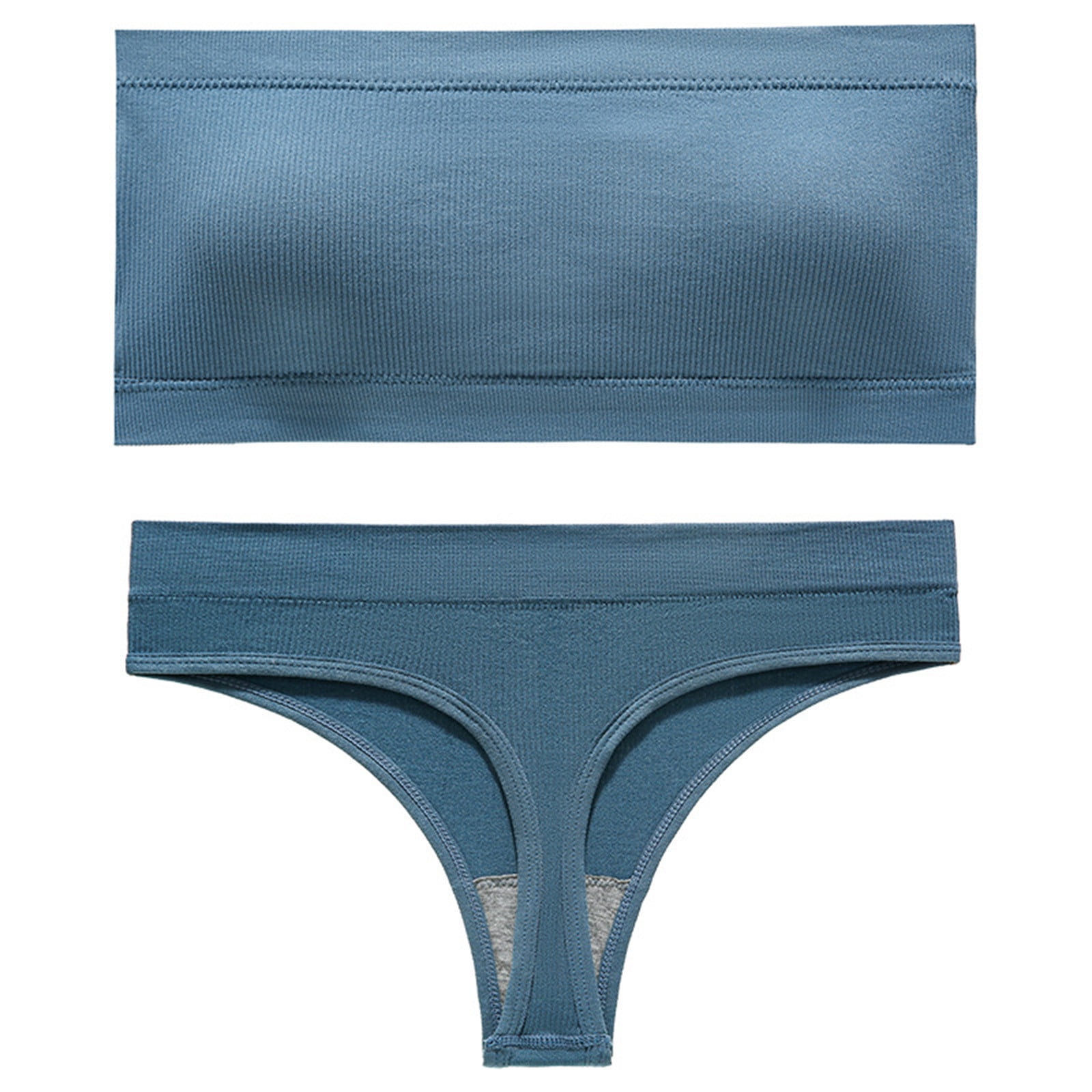 Lolmot Cotton Underwear for Women No-steel Ring Gathering No-marking ...