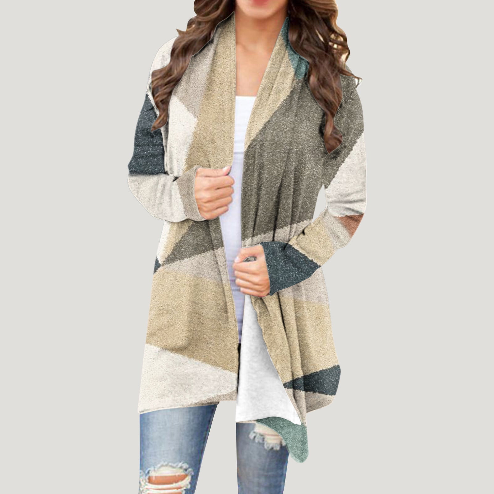 Lolmot Lightweight Cardigans for Women Casual Soft Long Sleeve Floral ...