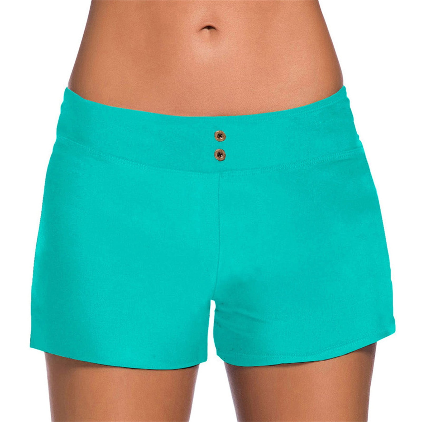 Lolmot Women's Swim Shorts High Waisted Boyshort Swim Bikini Tankini ...