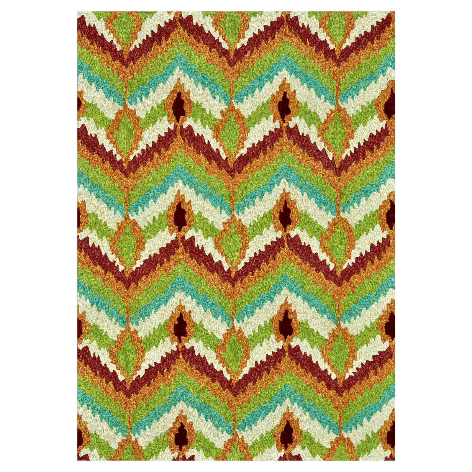 Loloi Enzo Ikat EZ01 Indoor/Outdoor Area Rug - Multi - Walmart.com