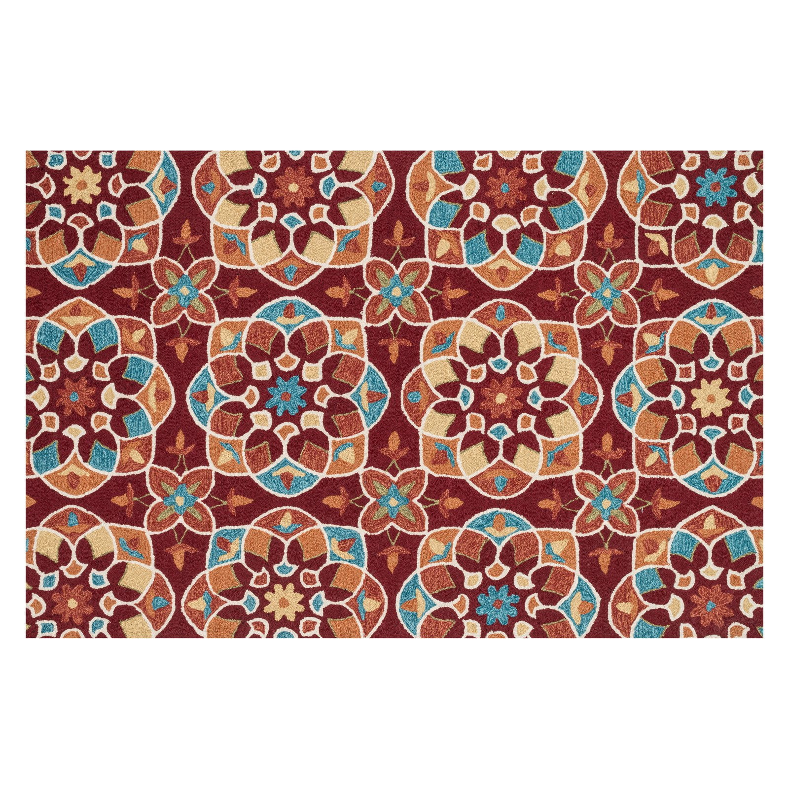 Loloi Rugs Francesca 55RESQ Hand Hooked Polyester Transitional Area Rug ...