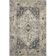 Anji Mountain American Graffiti Denim & Jute Rug - Walmart.com