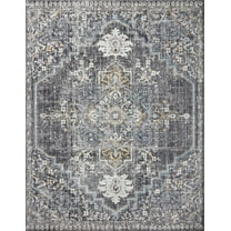 Loloi II Layla LAY-13 Printed Antique / Moss Oriental Area Rug 7'-6" x ...