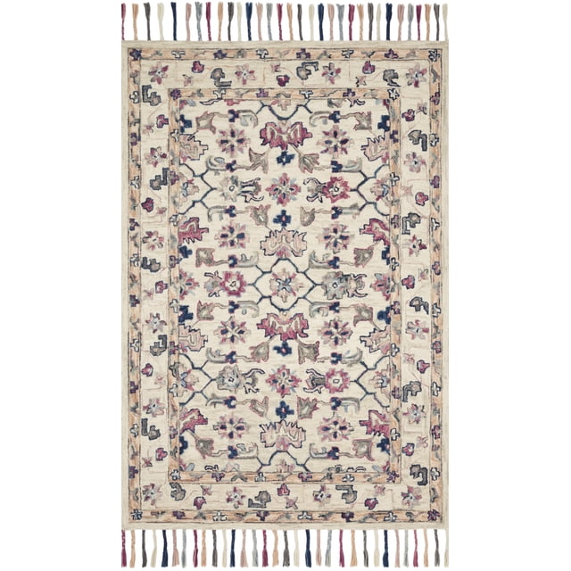 Loloi II Elka Floral Ivory / Multi Area Rug - Walmart.com