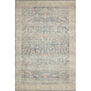 Loloi II Skye Oriental Sea / Rust Area Rug - Walmart.com