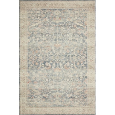 Loloi Hathaway Printed Oriental Navy / Multi Area Rug - Walmart ...
