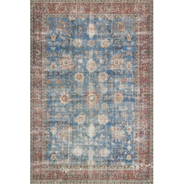 Loloi II Layla LAY-13 Printed Antique / Moss Oriental Area Rug 9'-0" x ...