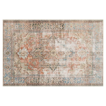 Loloi II Skye SKY-13 Natural / Sand Oriental Area Rug 7'-6" x 9'-6 ...