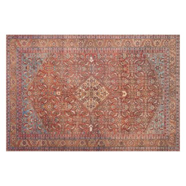 Loloi II Rosette Oriental Beige / Multi Area Rug - Walmart.com