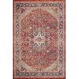 Loloi II Nour Traditional Ocean / Fire Area Rug - Walmart.com