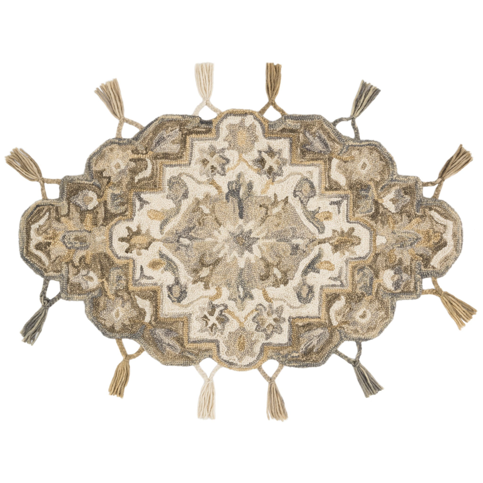 Loloi II Prim Floral Neutral / Ivory Area Rug - Walmart.com