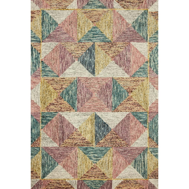 Loloi II Spectrum Geometric Silver / Fiesta Area Rug - Walmart.com