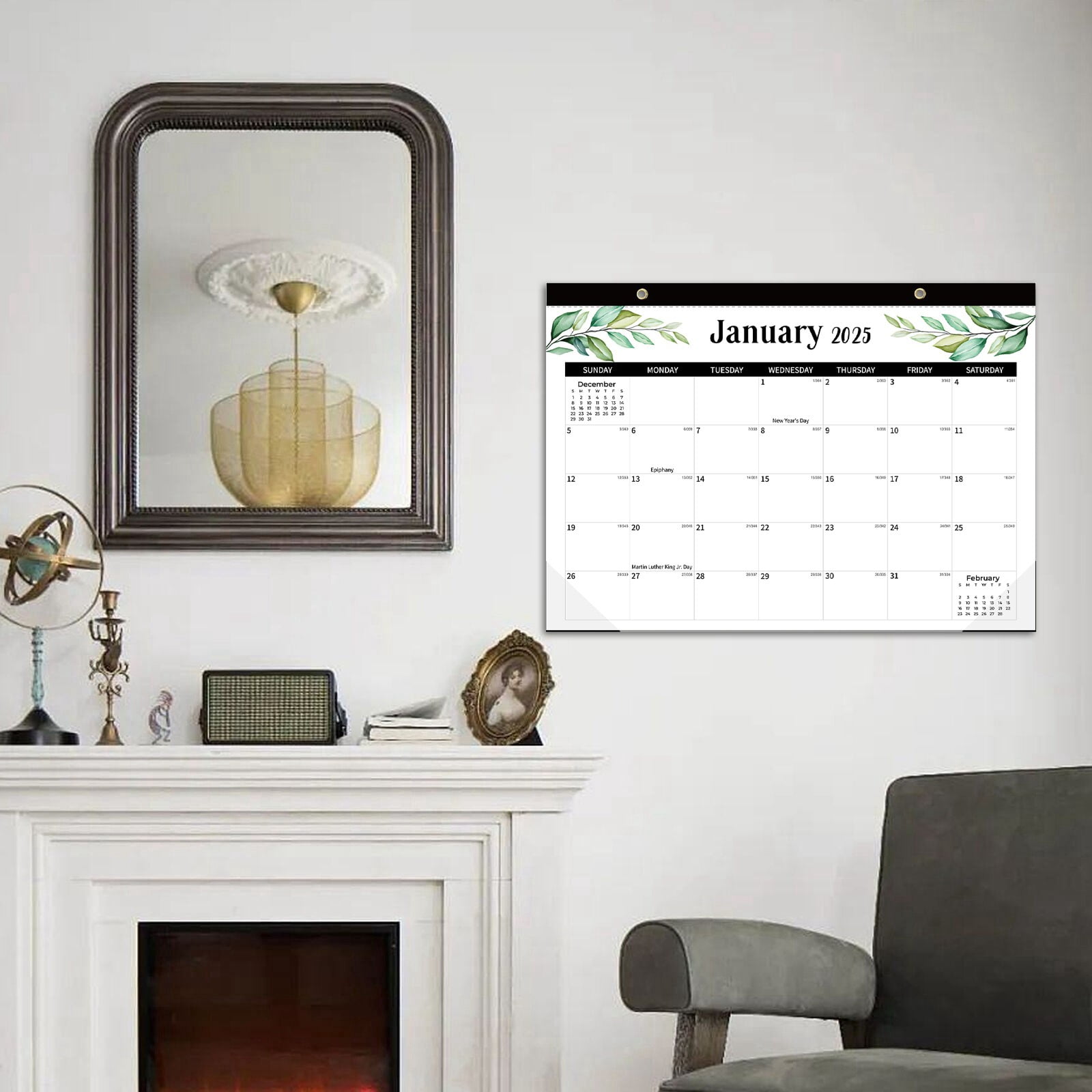 Lolynie 2025 Wall Calendar 2025-2026 Planning Calendar From 2025/01 To ...