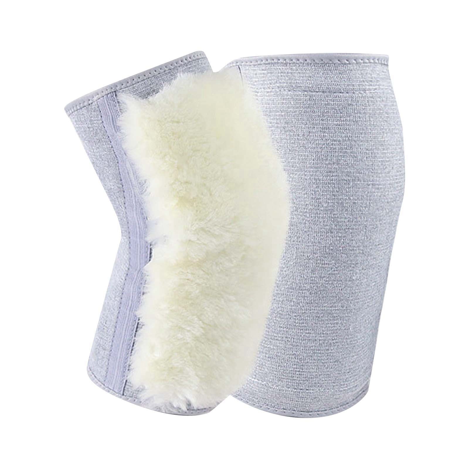 Lolynie Autumn And Winter Imitation Long Velvet Knee Pads For Old And ...