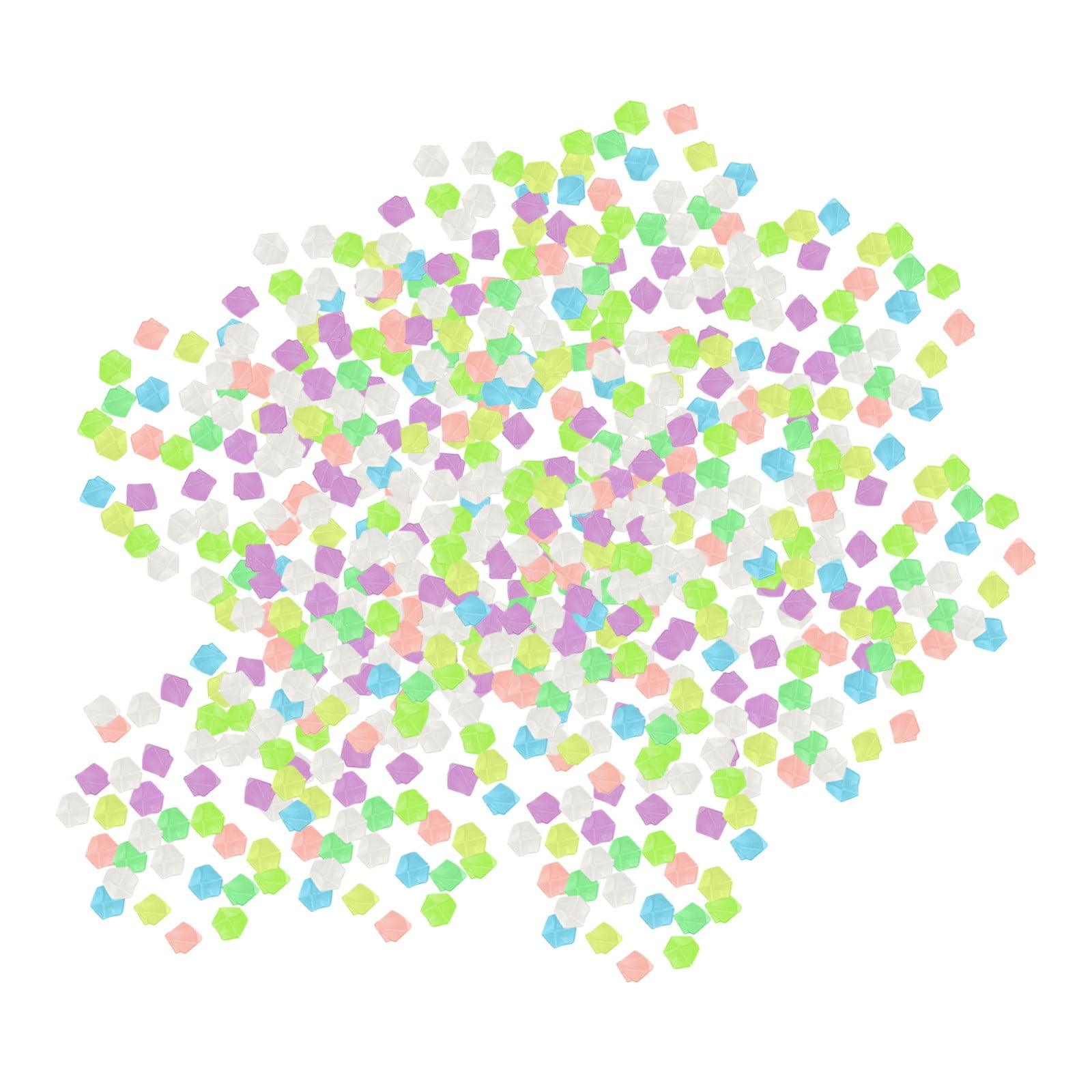 Lolynie Colorful Luminous Sand Fish Tank Garden Micro Color Luminous ...