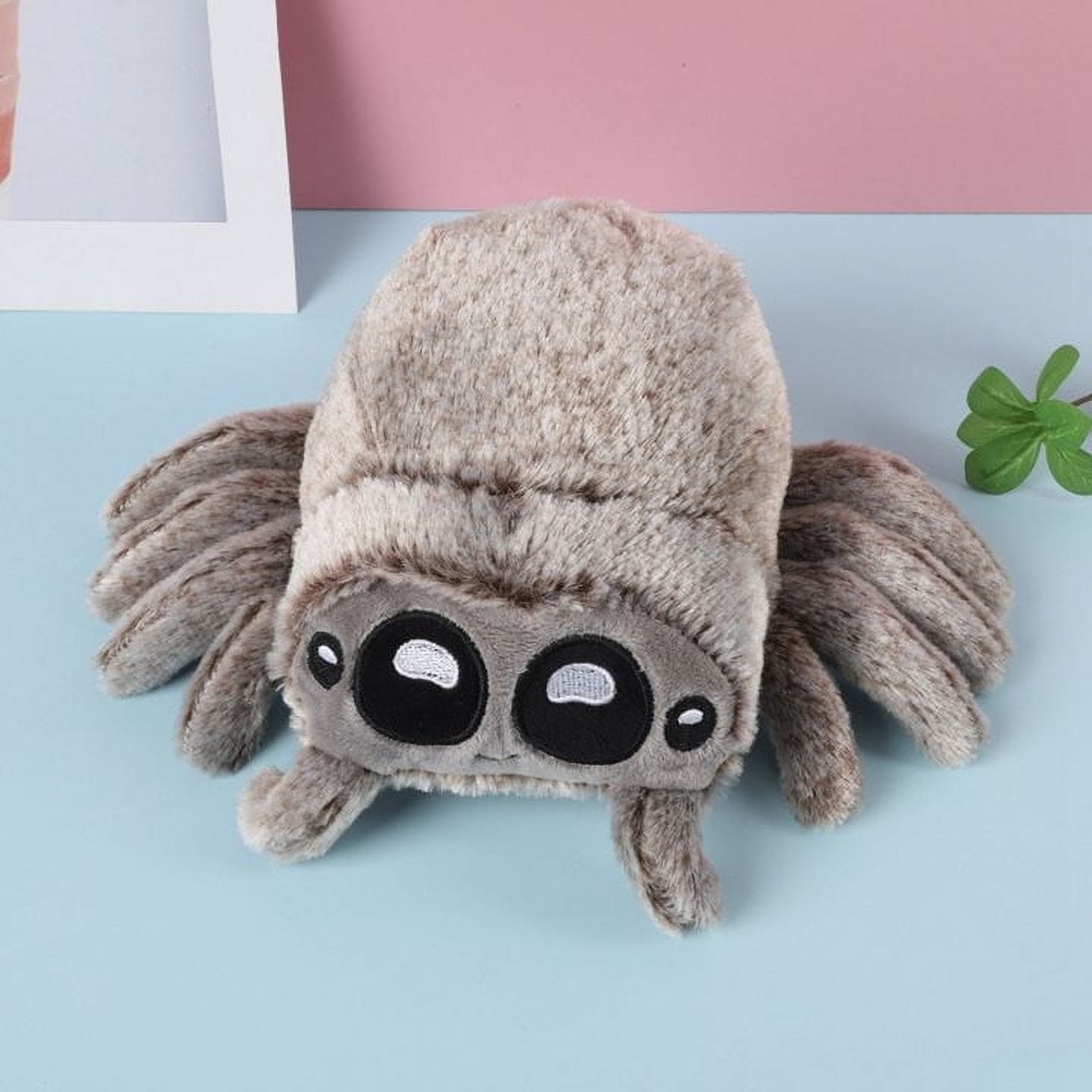 Lolynie Cute Jumping Spider Plush Toy, Salticidae Spider Stuffed ...