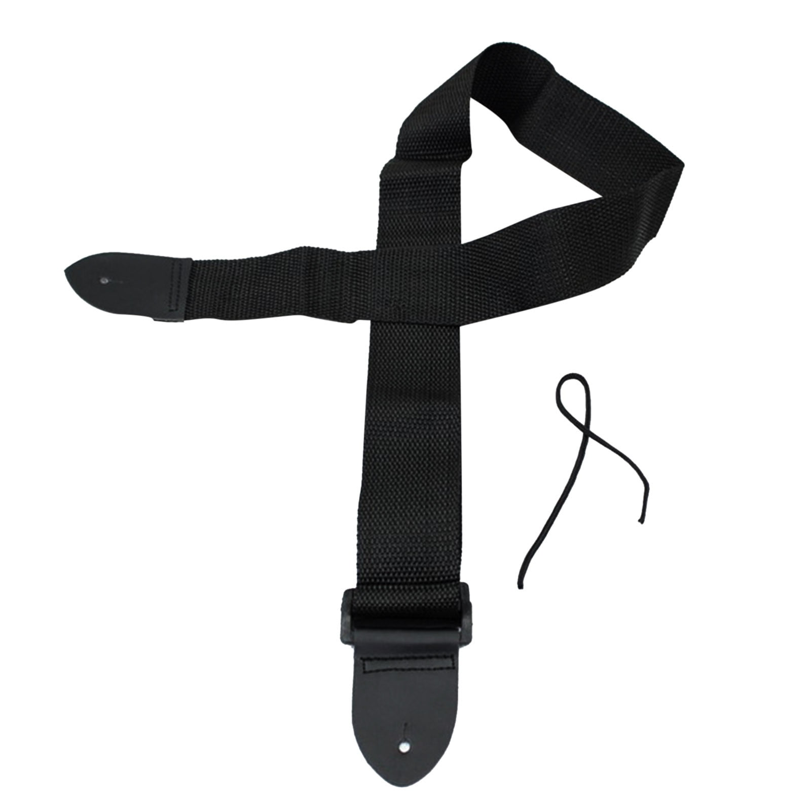 Lolynie Guitar Strap Adjustable Pu Leather Nylon Webbing Guitar Strap ...