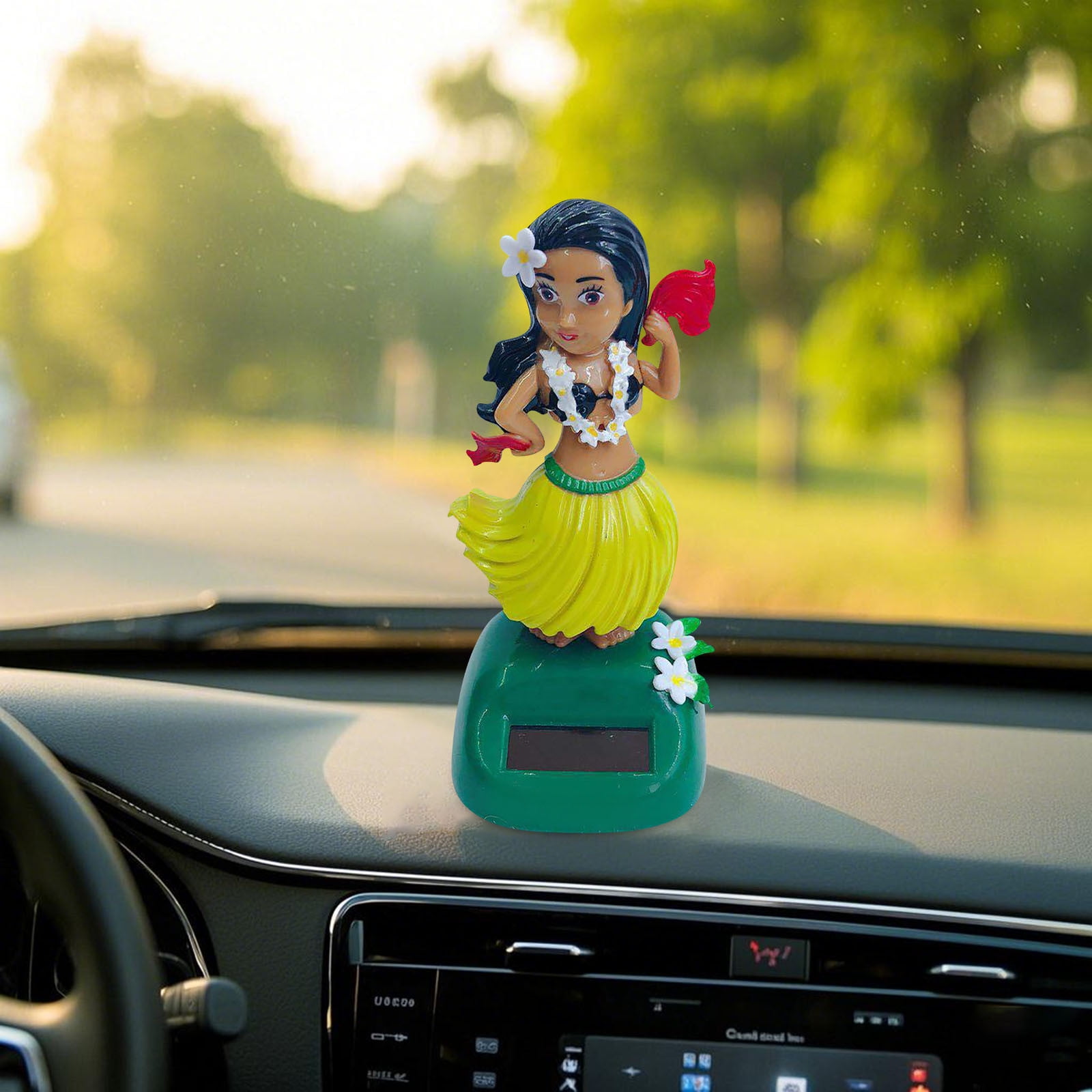 Lolynie Hawaii Girl Solar Powered Dancing Toys Solar Girl Hawaiian ...