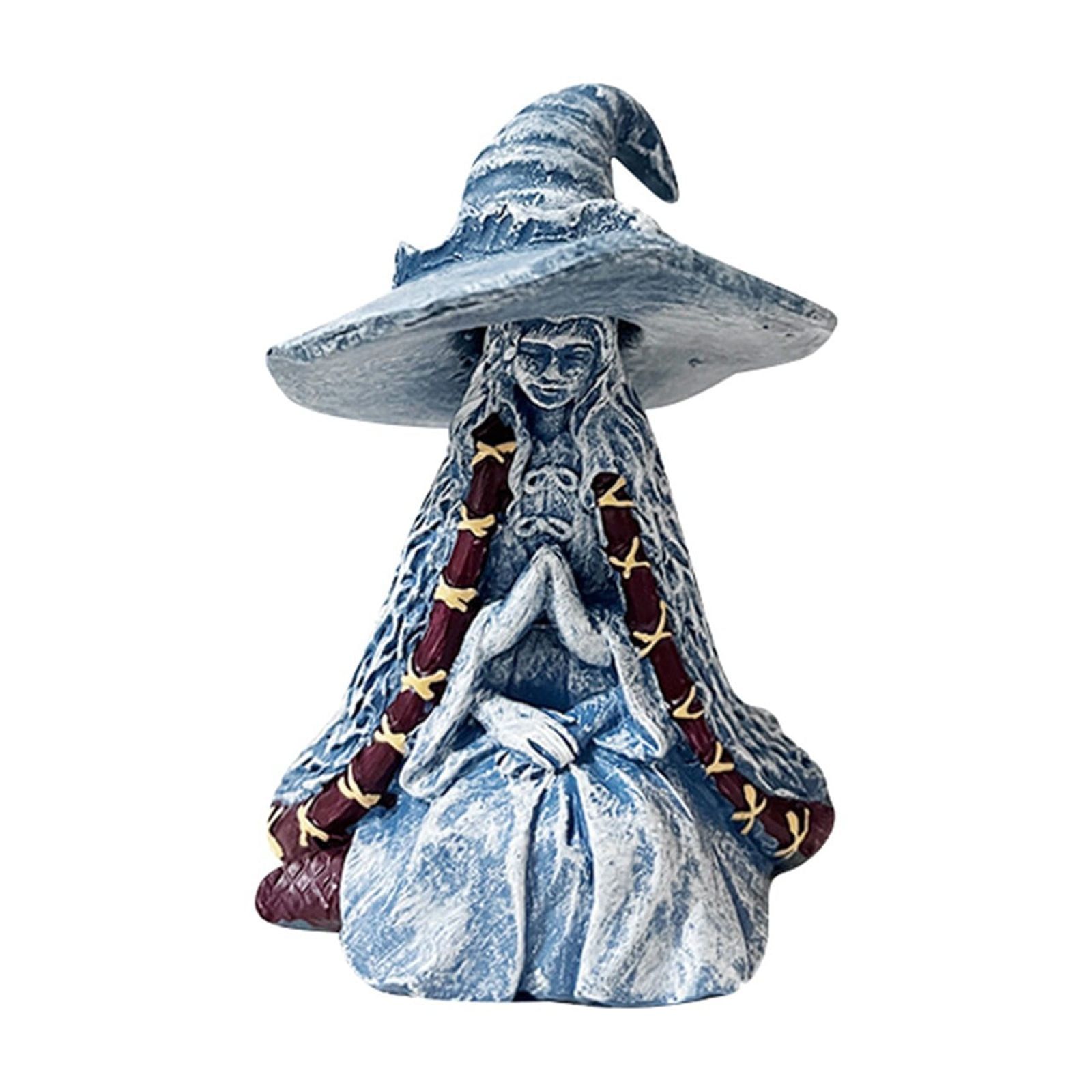 Lolynie Home Decor Enchanting Witch Figurine For Home Nice For And Witch Lovers Witch Garden ...
