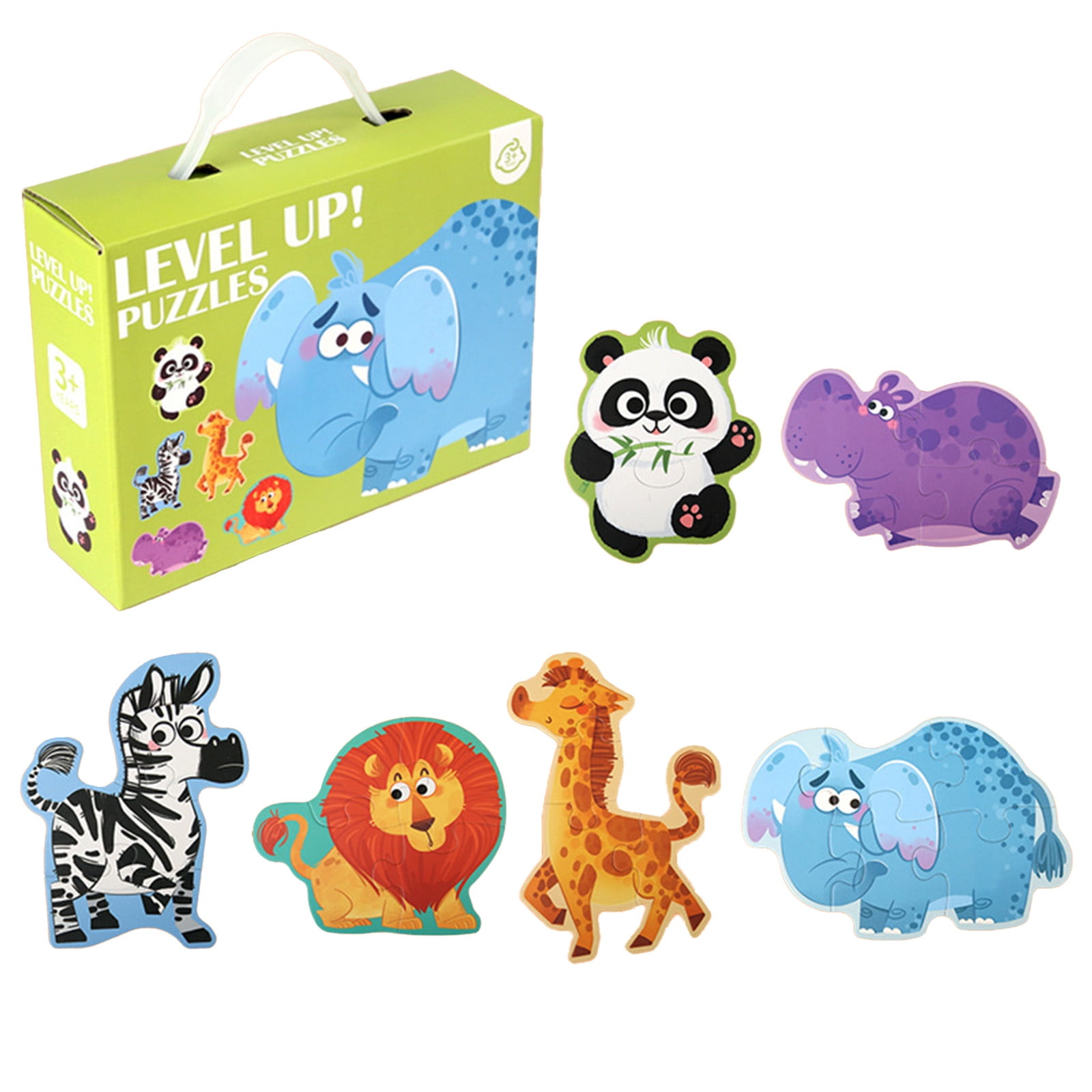 Lolynie Kids Toys Beginner Puzzles For Kids Ages 3 8 Handheld Puzzle ...