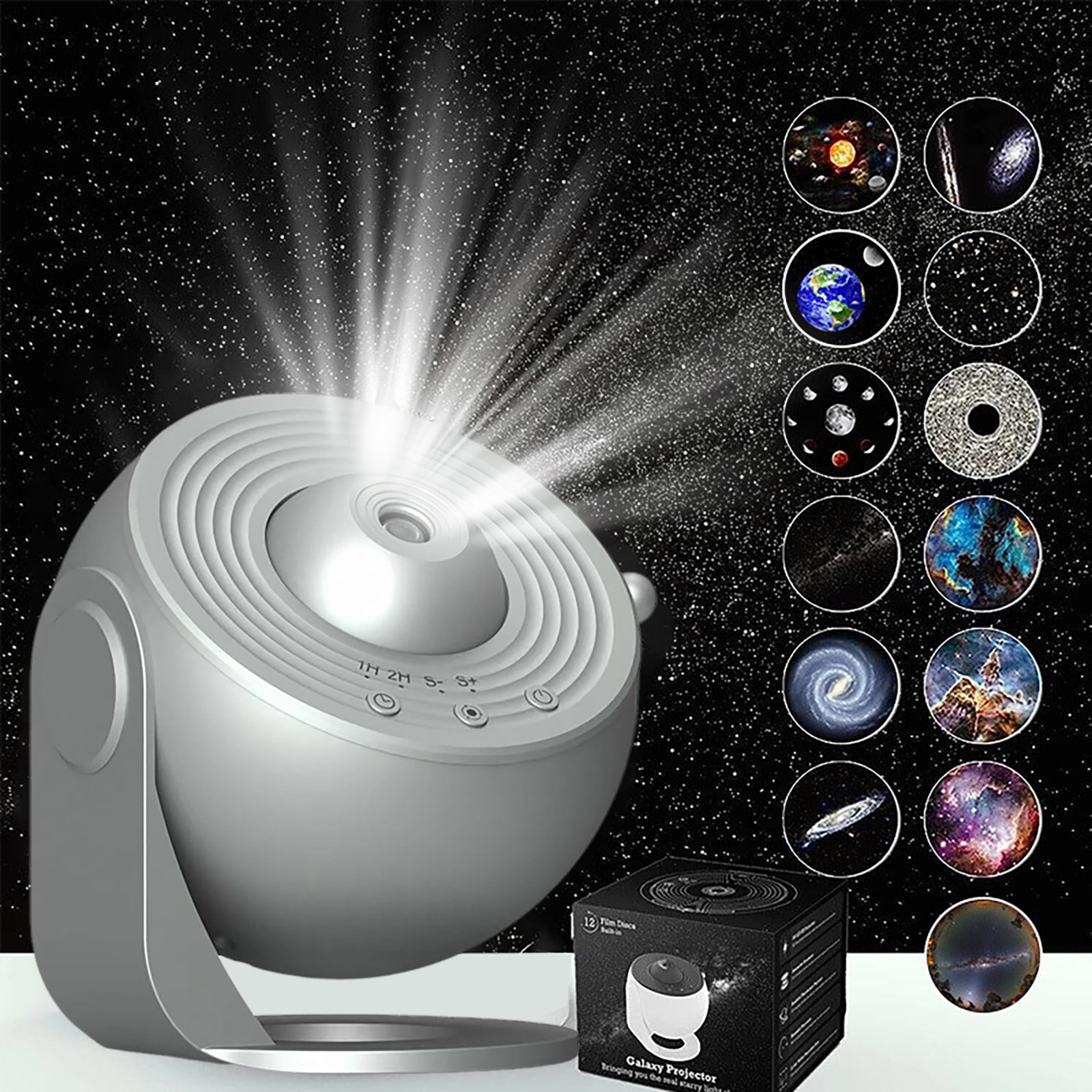 Lolynie Kids Toys Projector Night Galaxy Projector Star Projector ...