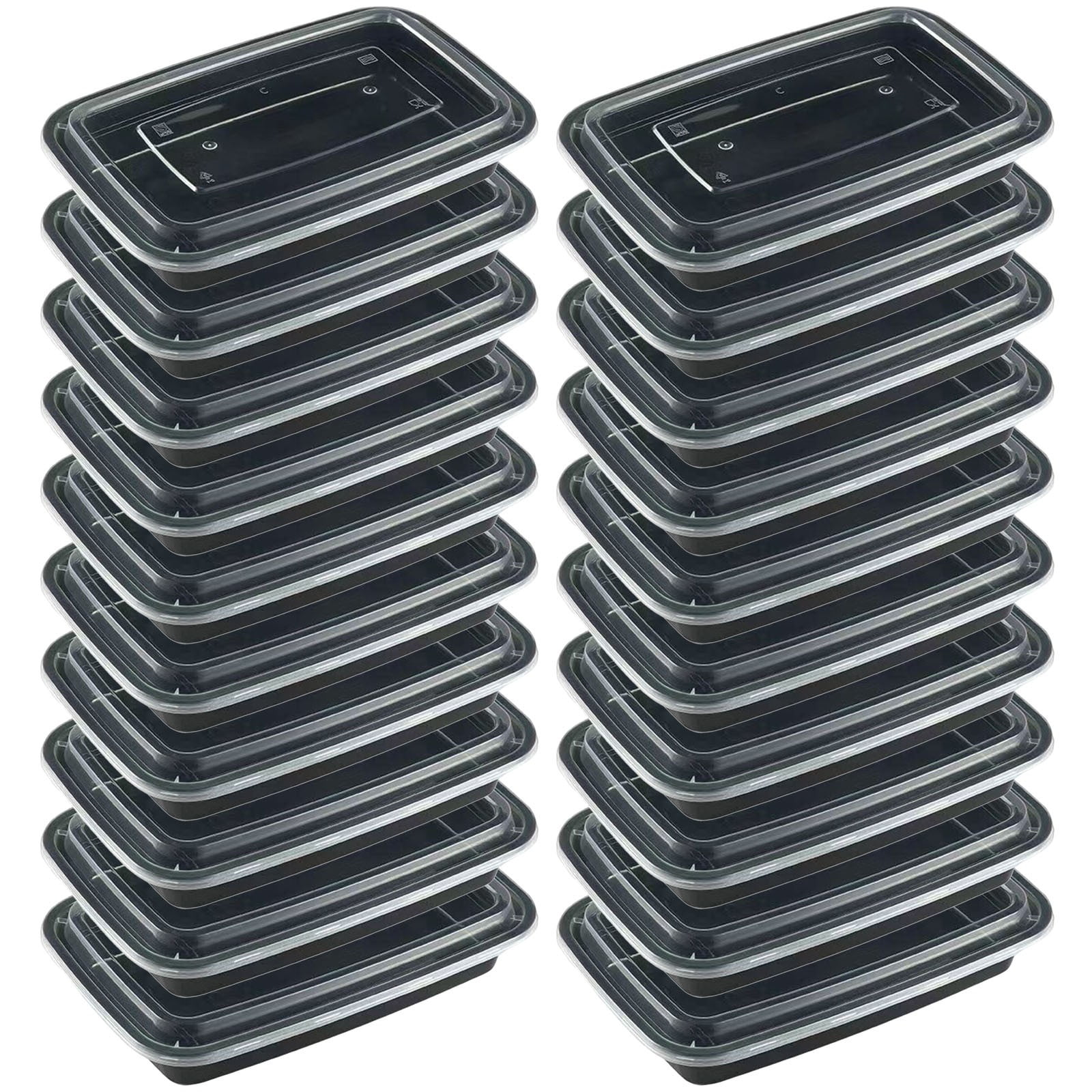Lolynie Meal Prep Containers 20 Pack Food Storage Containers With Lids ...