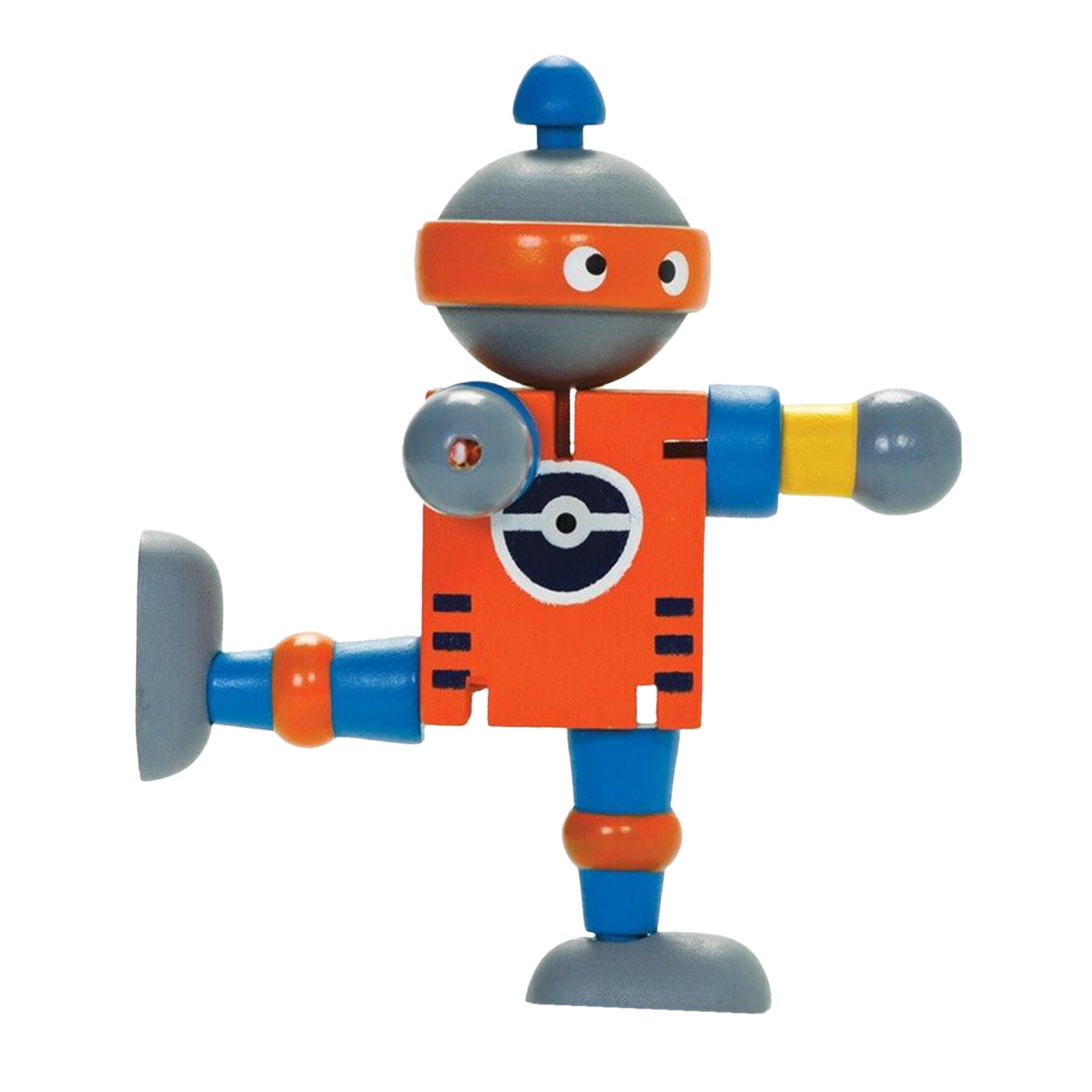 Lolynie Robot Construction - Wooden Construction Set To Build And Stack ...