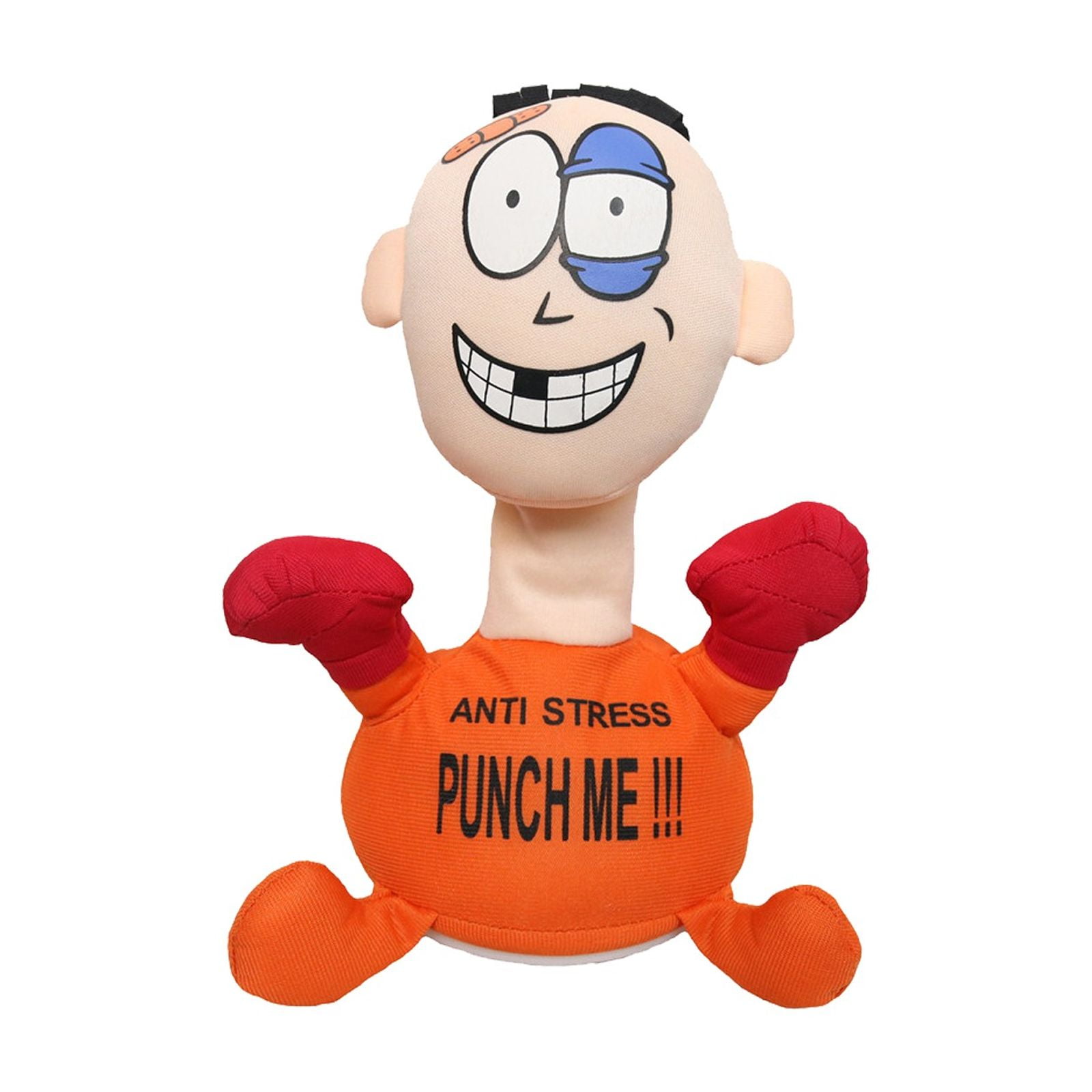 Lolynie Stress Relief Toys, Electric Anti Stress Punch Me Plush Doll ...