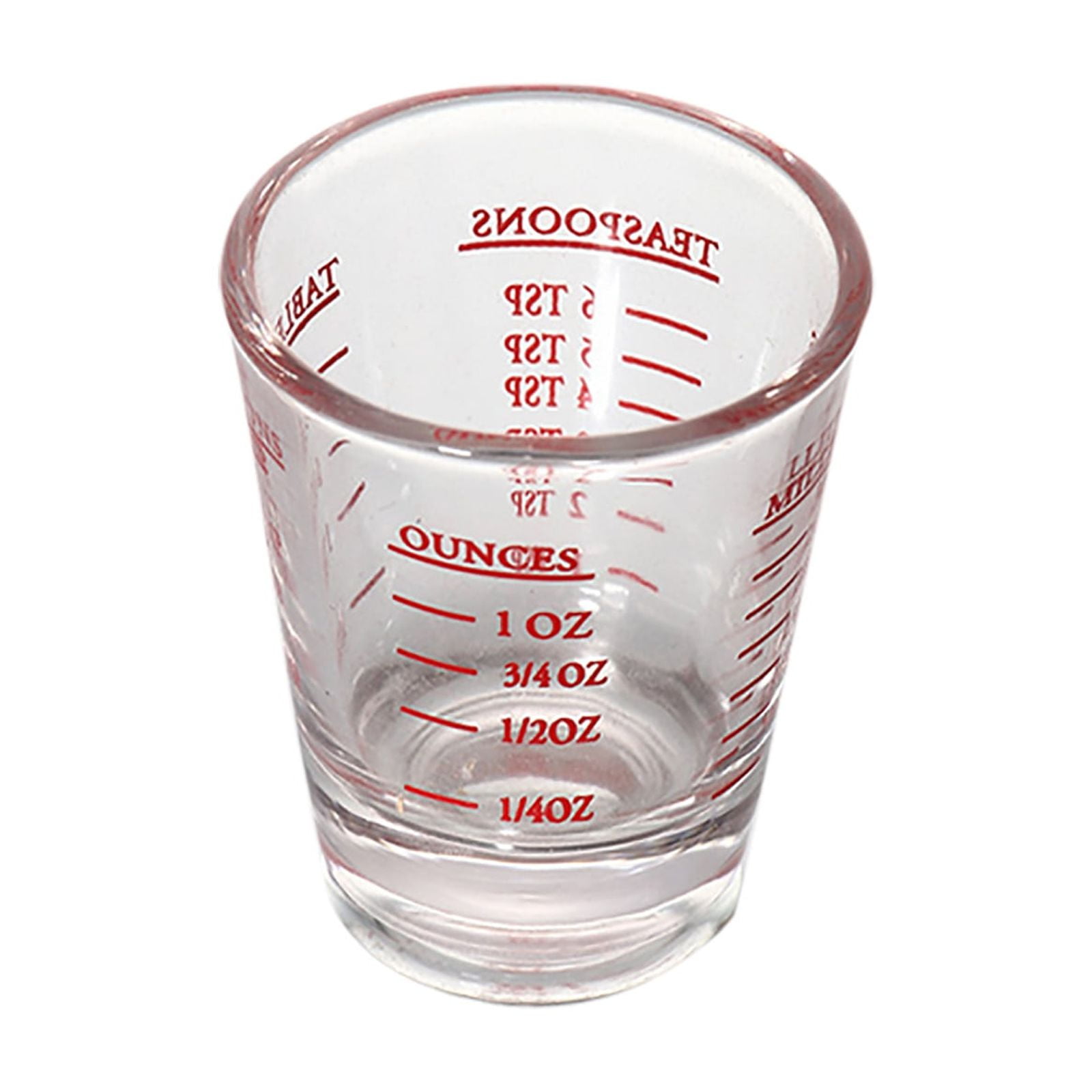 Lolynie Thickened Glass Measuring Cup With Graduations – Double Scale ...