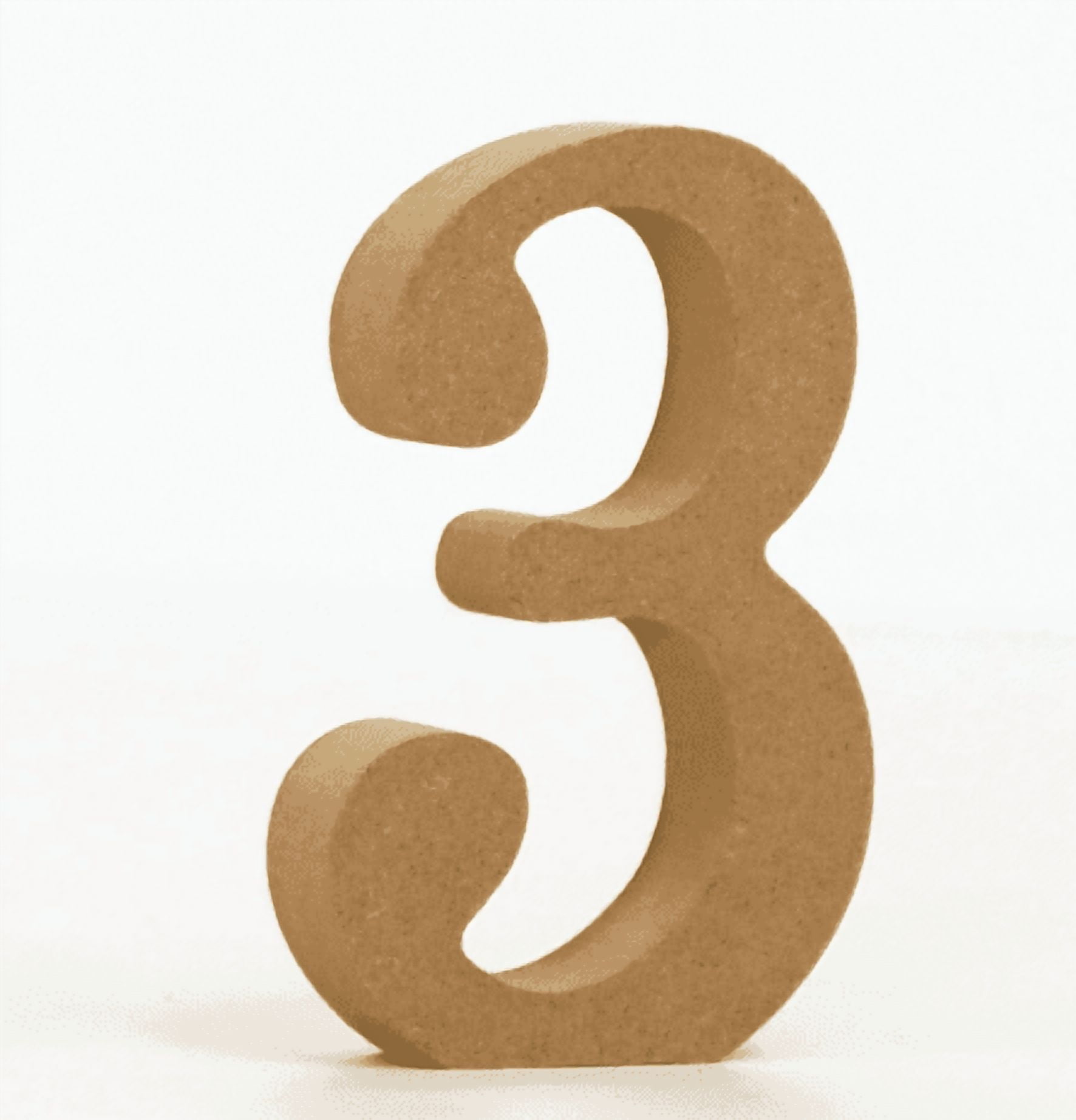 Lolynie Wood Wooden Number Log Alphabet Wedding Birthday Party Home ...