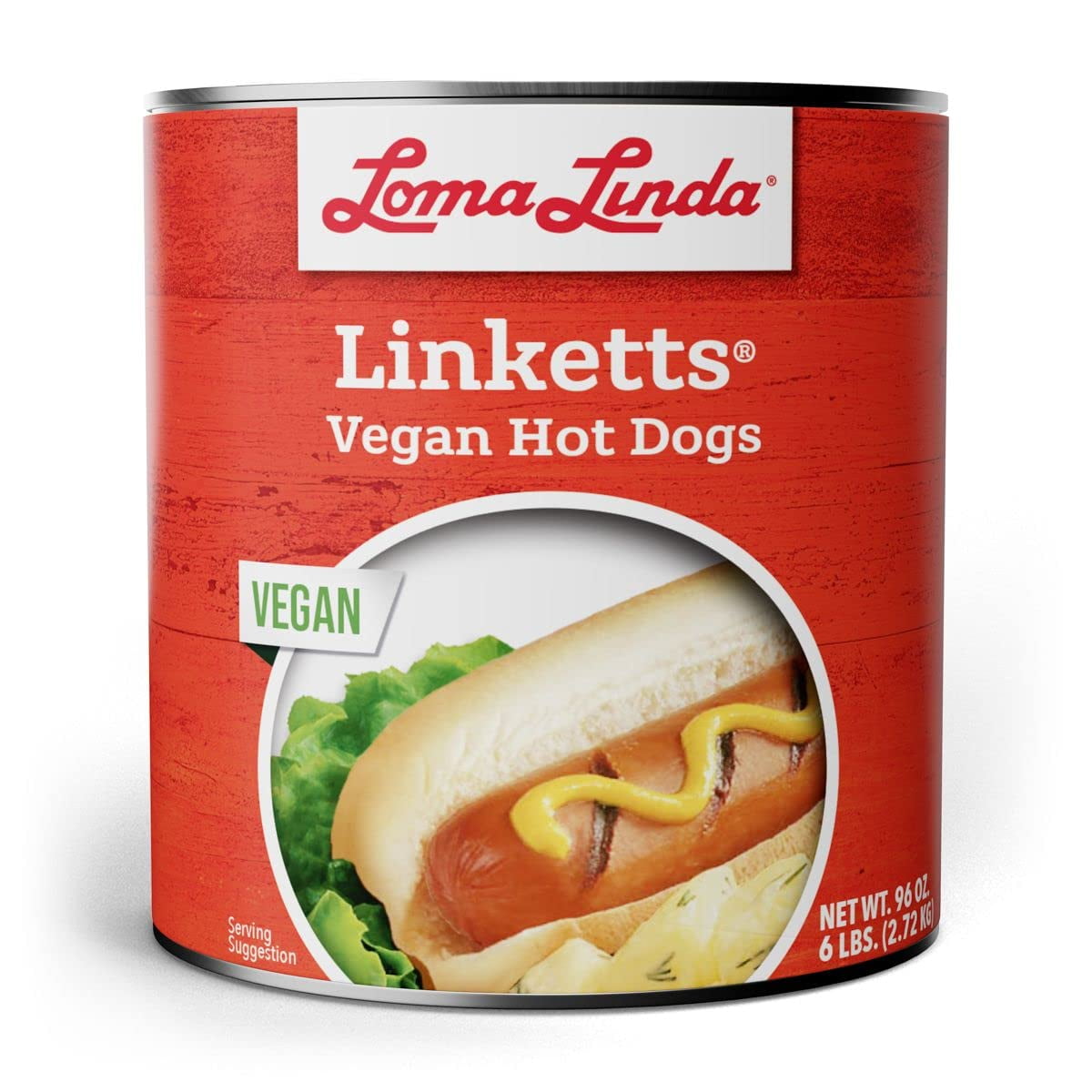 Loma Linda Linketts Veggie Franks Wieners - Plant-Based Vegan Hot Dogs ...