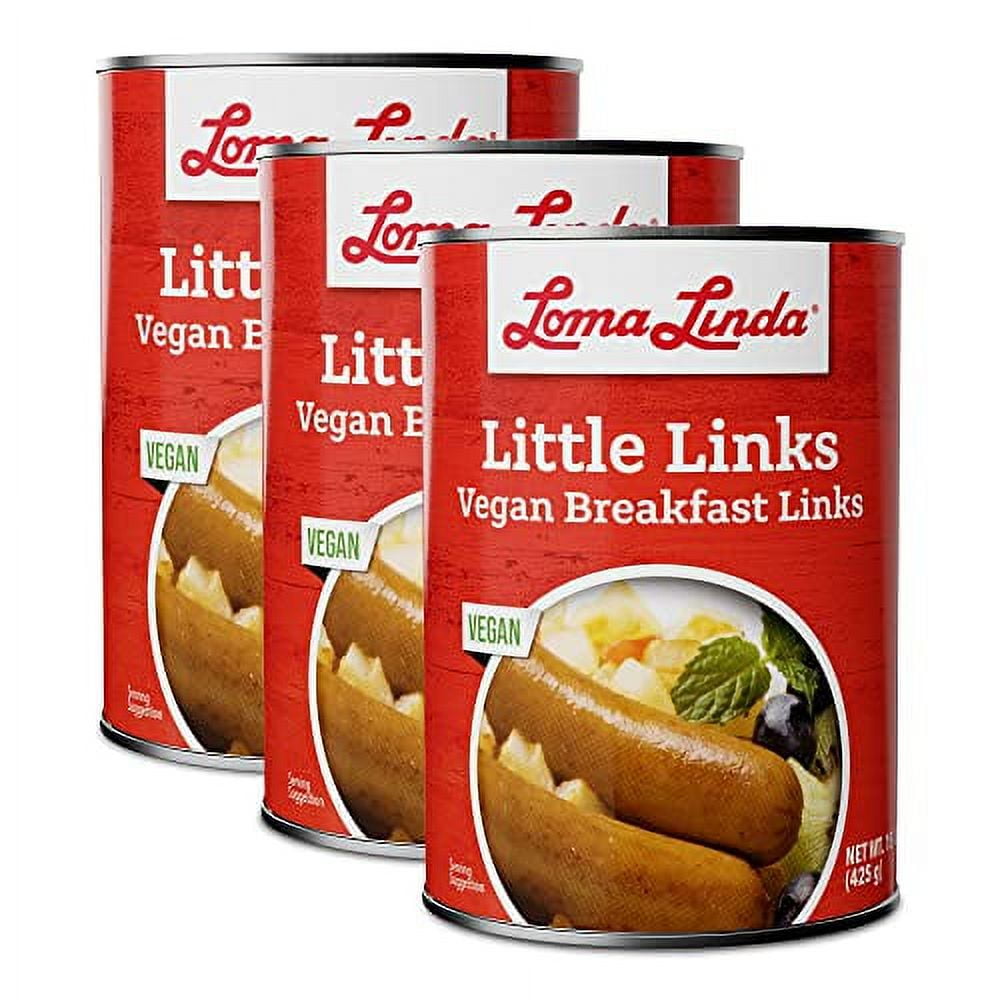 Loma Linda - Plant-Based Meats (Little Links (15 oz.), 3 Pack ...