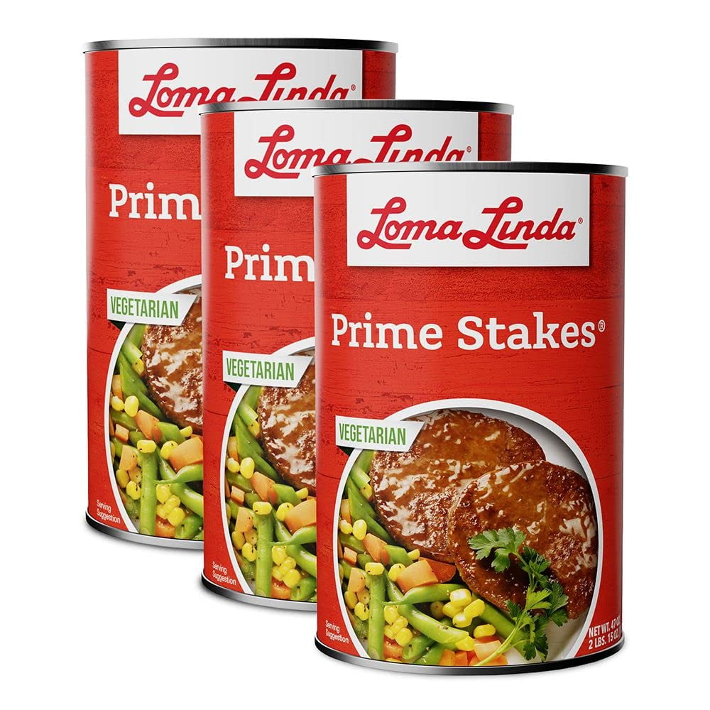 Loma Linda - Plant-Based - Prime Stakes (40 oz.) (Pack of 3 ...