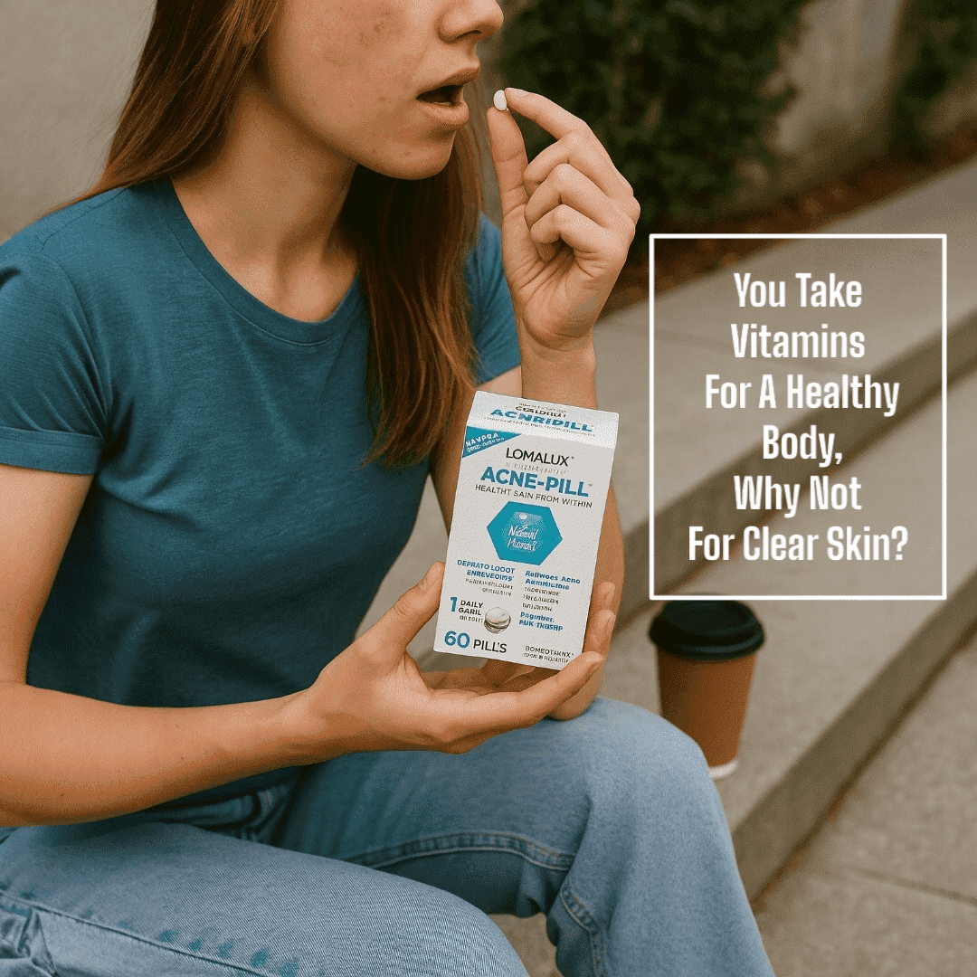 Loma Lux Laboratories Acne Pill - Healthy Skin Formula Supplement, 60 ...